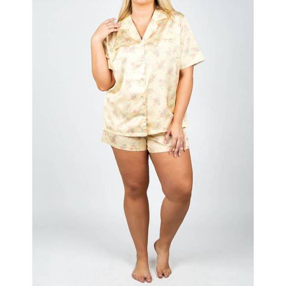 Kilo Brava | Intimates & Sleepwear | New Kilo Brava Satin Short Pajama ...